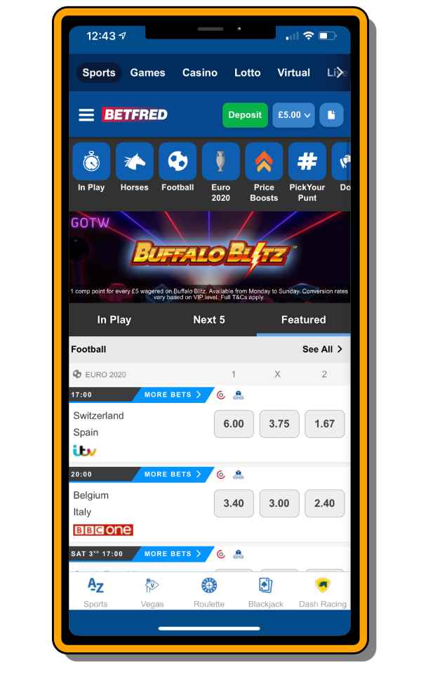 Betfred Sports App Guide & Review 2021 - iOS and Android